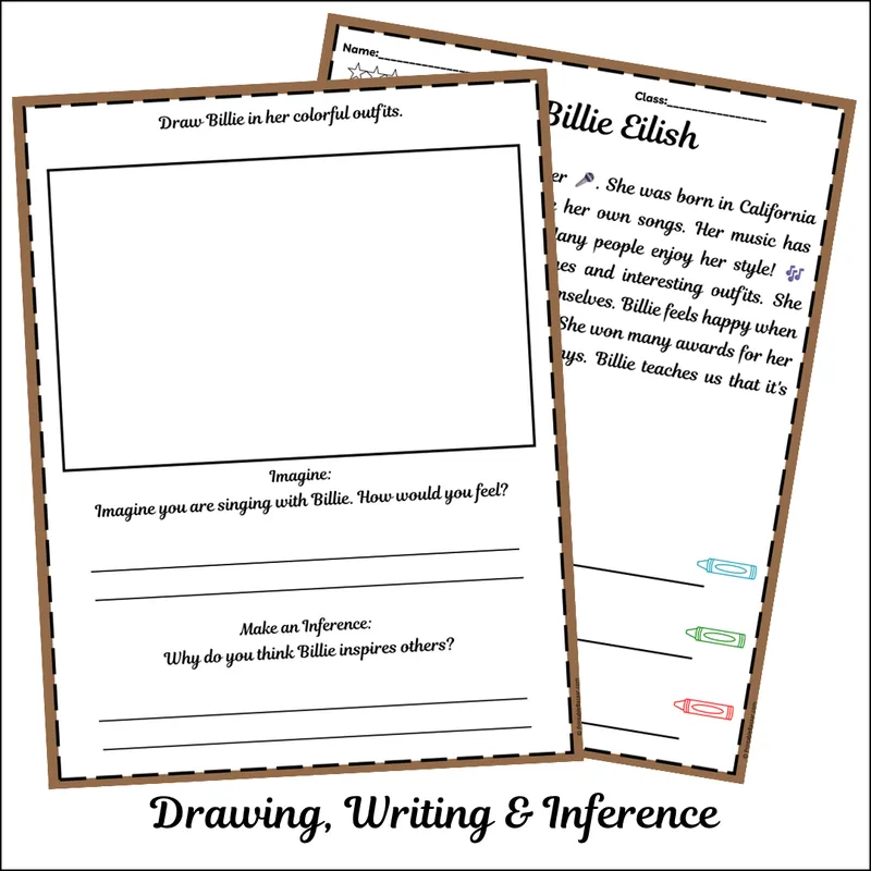 Home › General › Billie Eilish | Short Reading Comprehension Creative ...